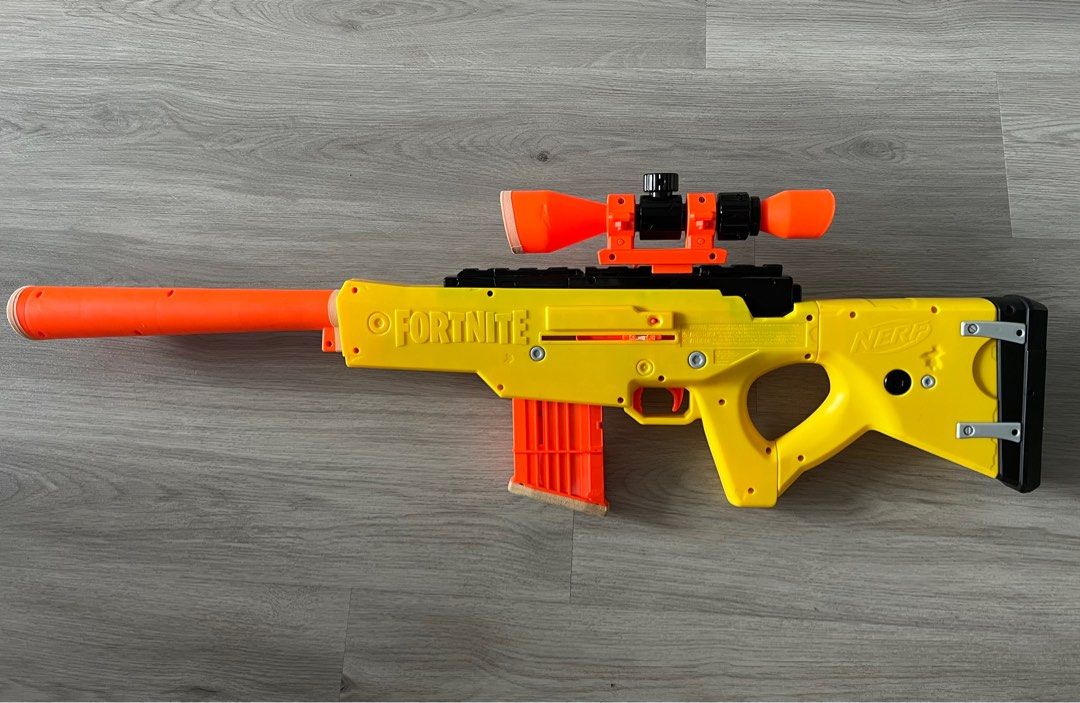 Nerf Fortnite giant rifle, Hobbies & Toys, Toys & Games on Carousell