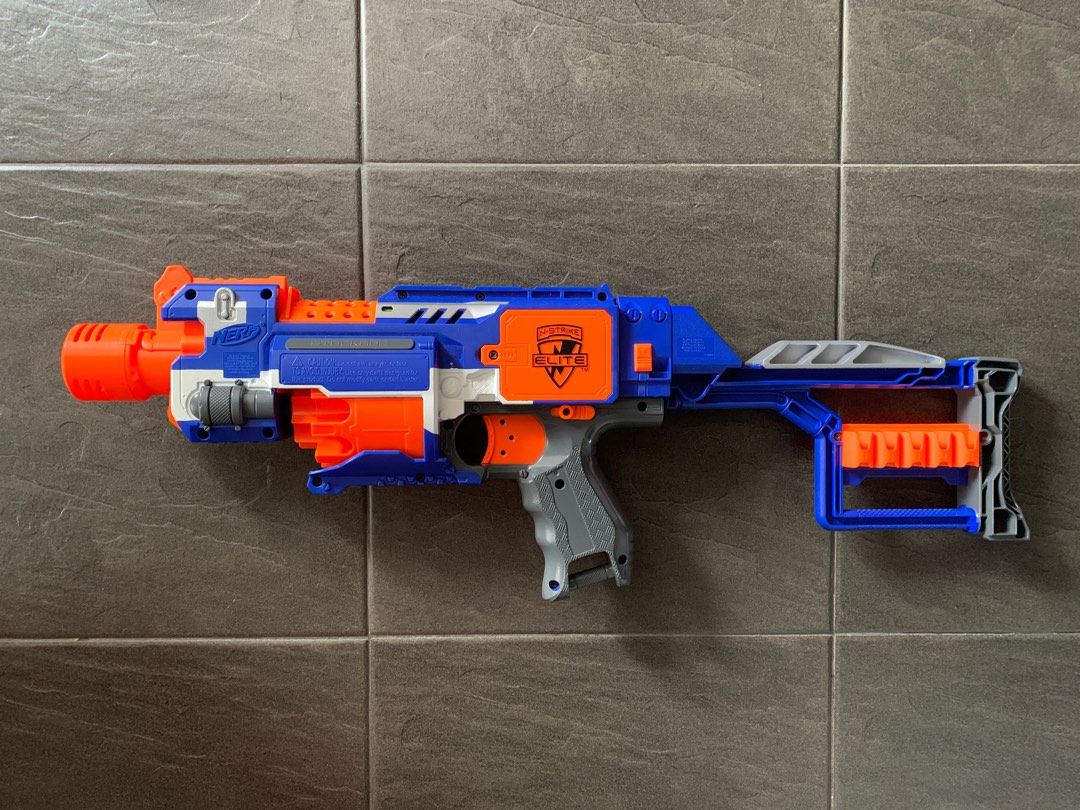 Nerf Stockade, Hobbies & Toys, Toys & Games on Carousell