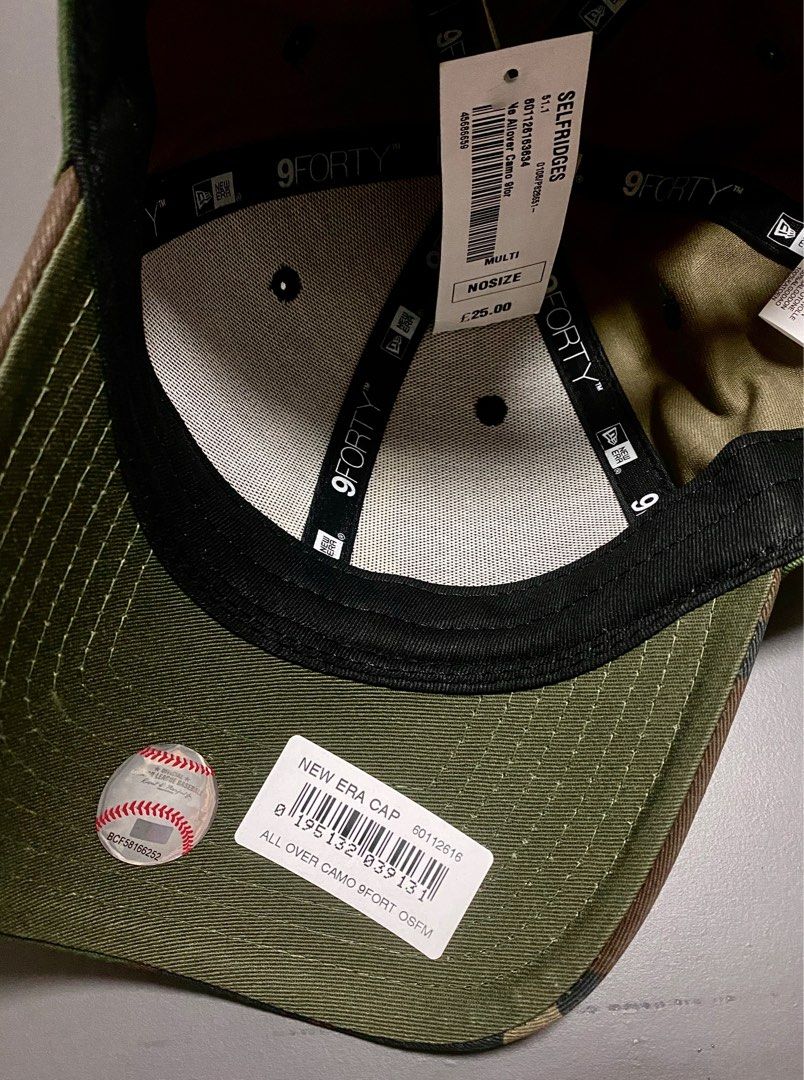 NEW ERA 9FORTY CAMO OSFM CAP, Men's Fashion, Watches & Accessories ...