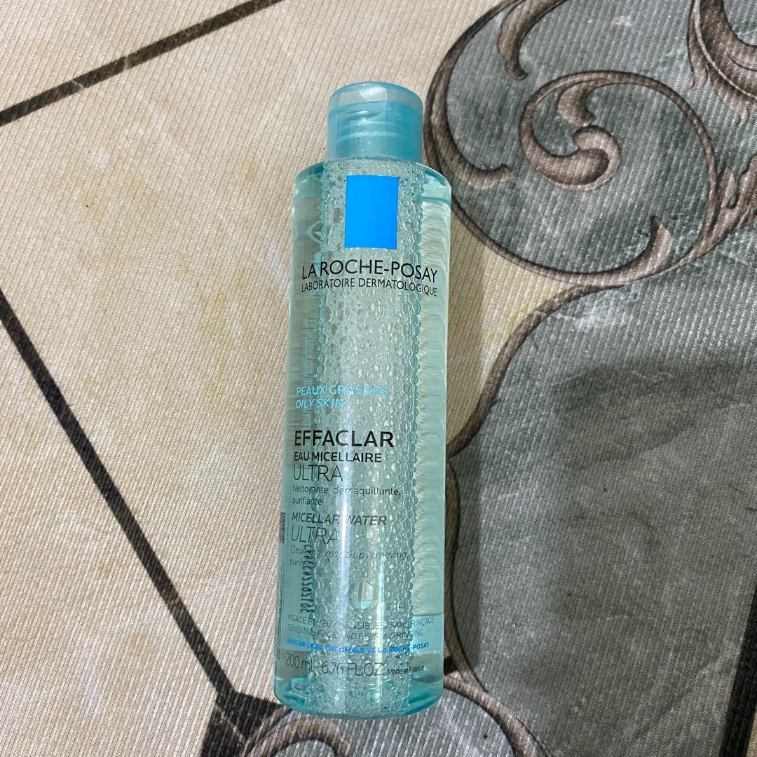 New!! La roche posay effaclar micellar water oily skin biru blue ultra ...