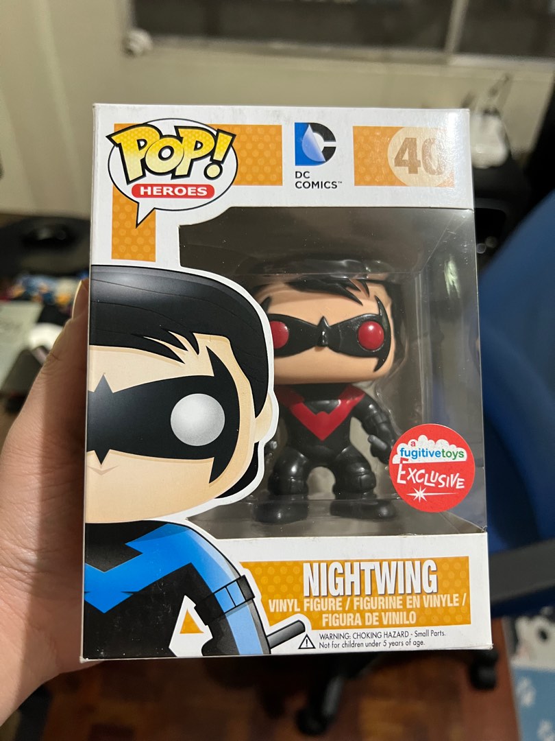 Nightwing Red Fugitive Toys Funko Pop on Carousell