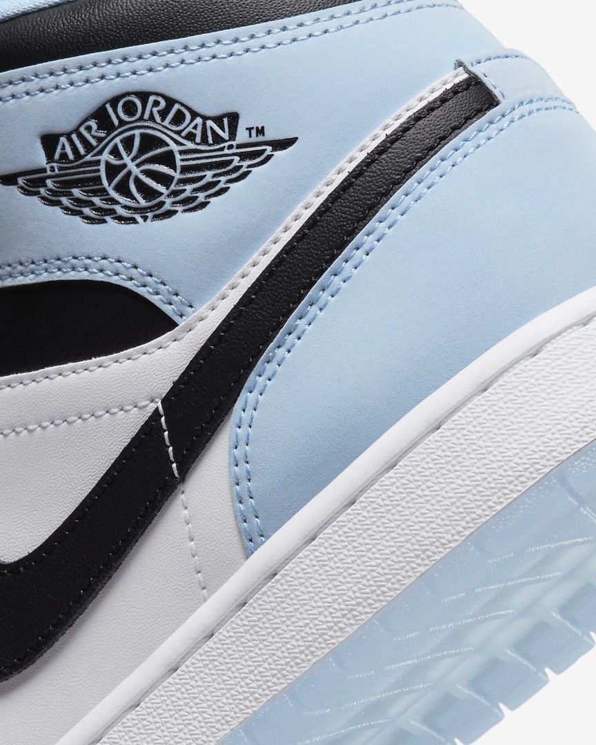 NIKE AIR JORDAN 1 ICE BLUE SIZE US 11, Men's Fashion, Footwear ...