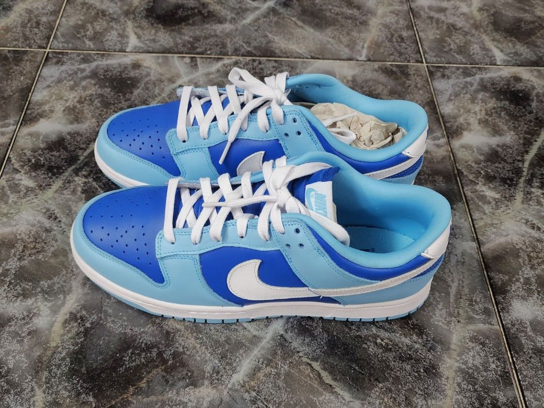 NIKE DUNK LOW RETRO ARGON, Men's Fashion, Footwear, Sneakers on Carousell