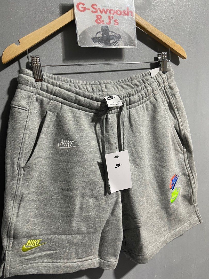 Nike multiple swoosh tech fleece short, Men's Fashion, Bottoms, Shorts ...
