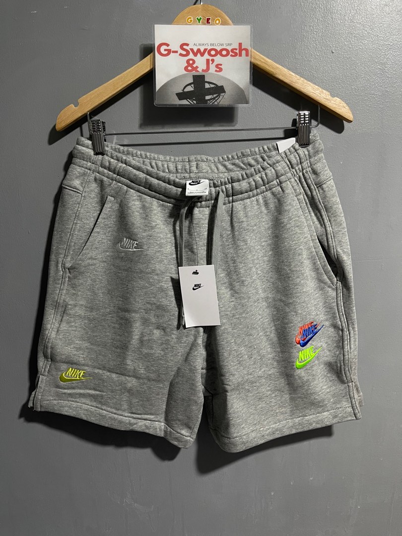 Nike multiple swoosh tech fleece short, Men's Fashion, Bottoms, Shorts ...