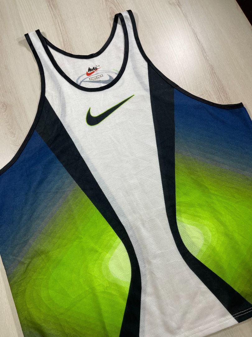 Nike Vintage Running Singlet #CH2 Used, Men's Fashion, Tops & Sets ...