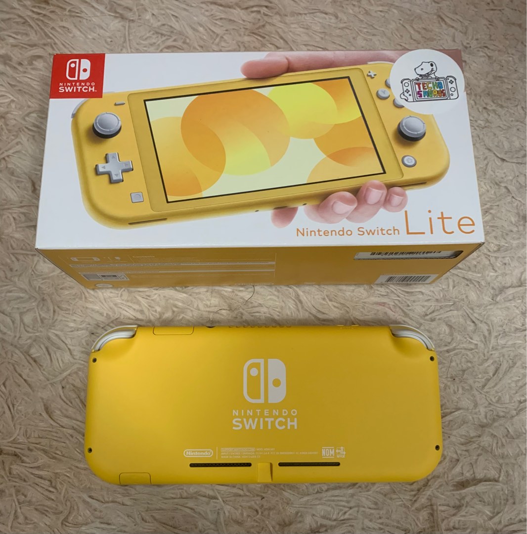 Nintendo Switch Lite - Yellow, Video Gaming, Video Game Consoles ...