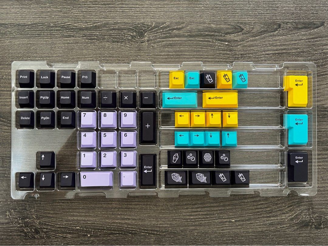 NK PBT Taro keycaps, Computers & Tech, Parts & Accessories, Computer ...