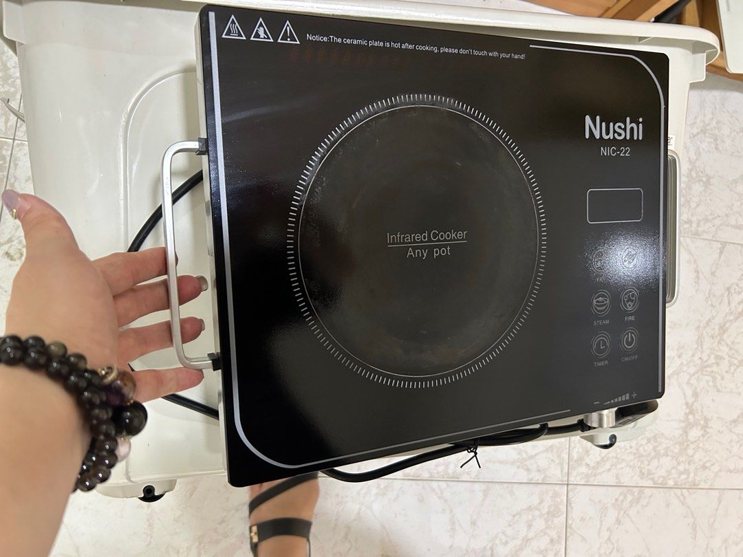 Nushi Infrared Ceramic Cooker, TV & Home Appliances, Kitchen Appliances ...