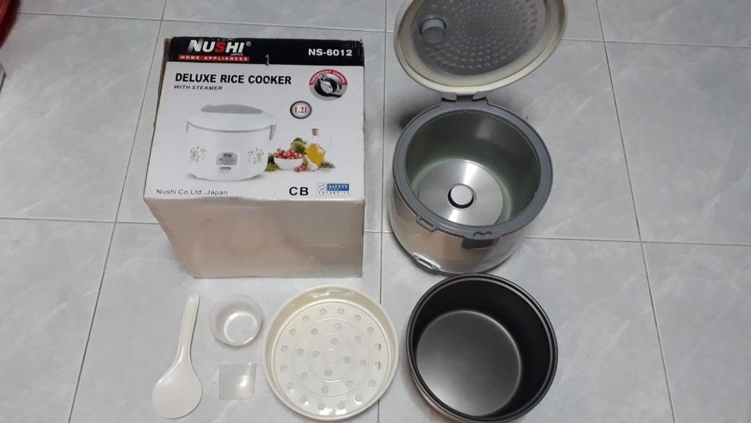 Nushi Rice Cooker 1.2L, TV & Home Appliances, Kitchen Appliances ...