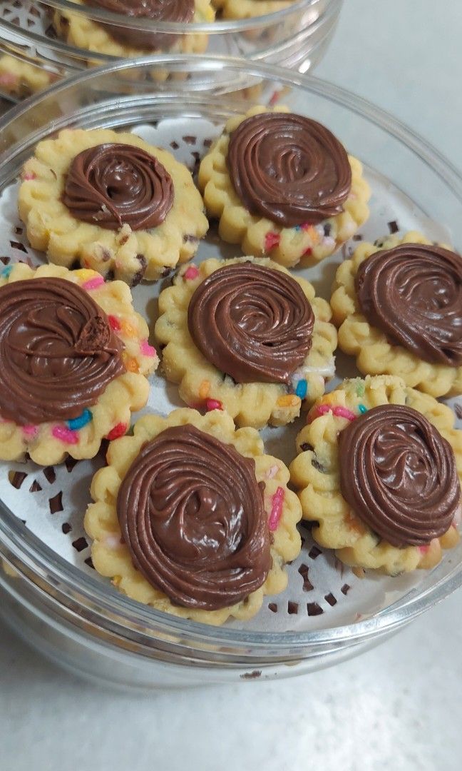 Nutella Tarts coklat rice, Announcements on Carousell