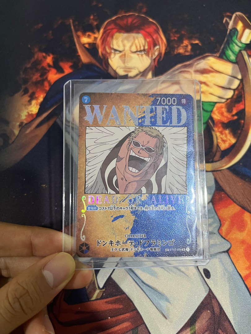 OP03 Wanted Doflamingo - One Piece TCG, Hobbies & Toys, Toys & Games on ...