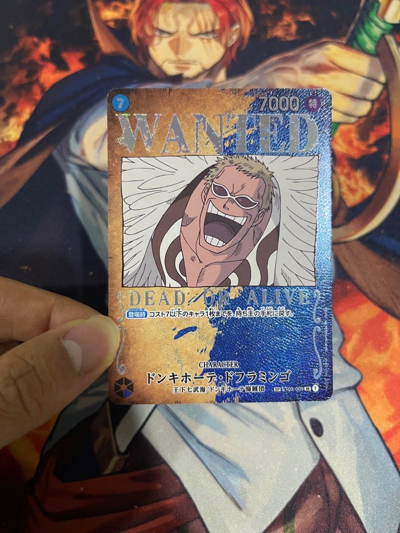 OP03 Wanted Doflamingo - One Piece TCG, Hobbies & Toys, Toys & Games on ...