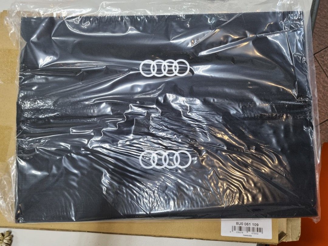 Original Audi Storage Compartment Box Foldable, Car Accessories ...