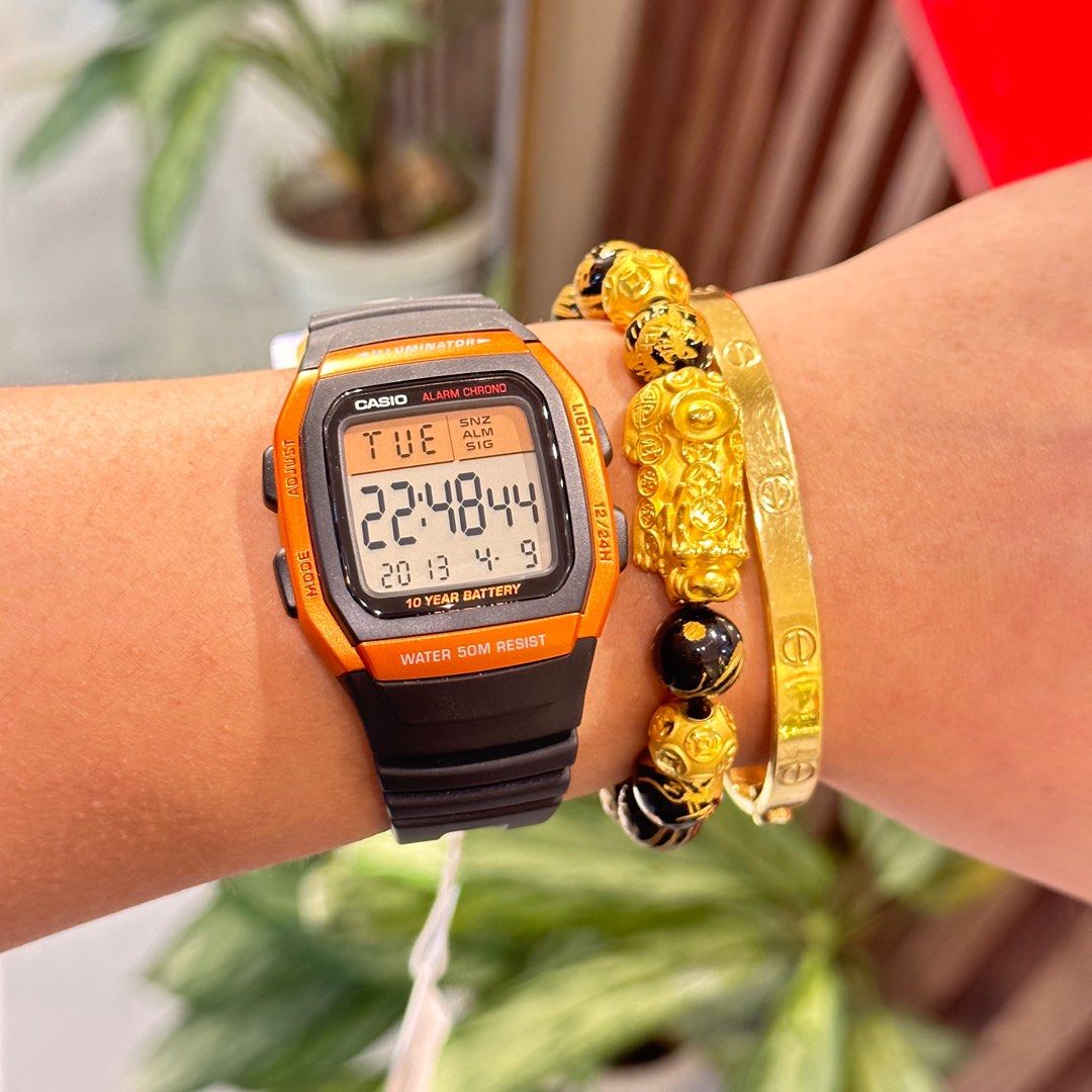 Original casio digital rubber watch, Men's Fashion, Watches ...