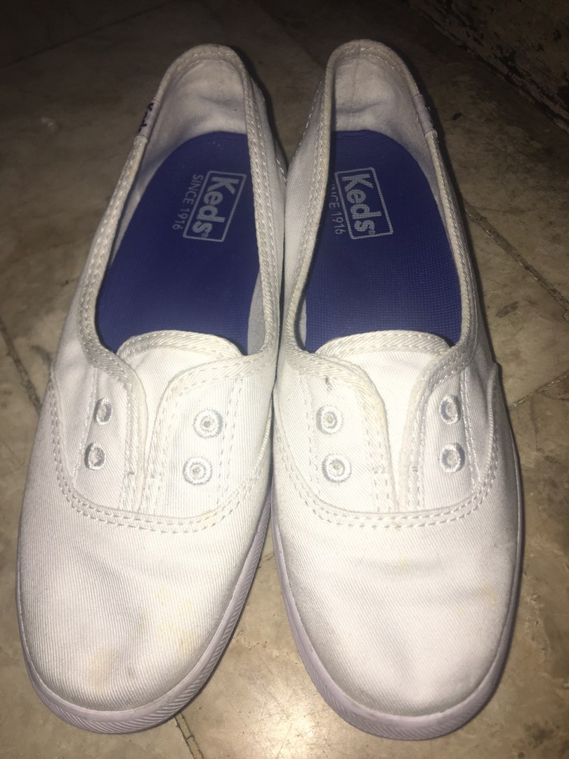 Original Keds Chillax Mini White, Women's Fashion, Footwear, Sneakers ...