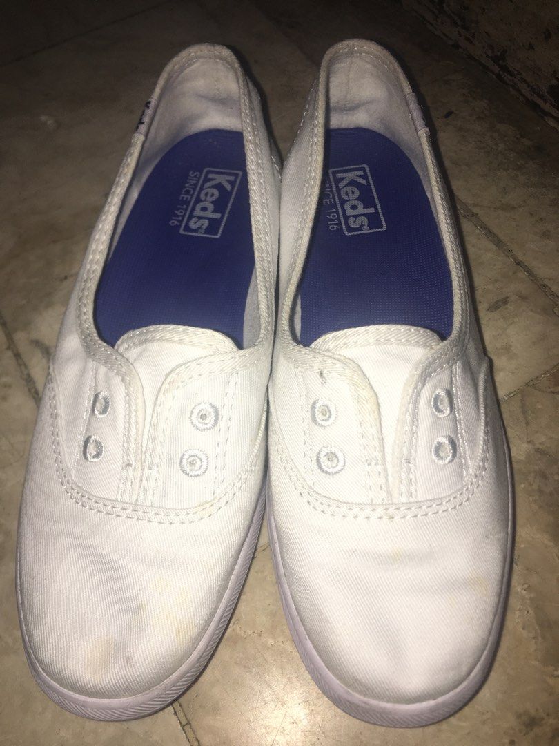 Original Keds Chillax Mini White, Women's Fashion, Footwear, Sneakers ...