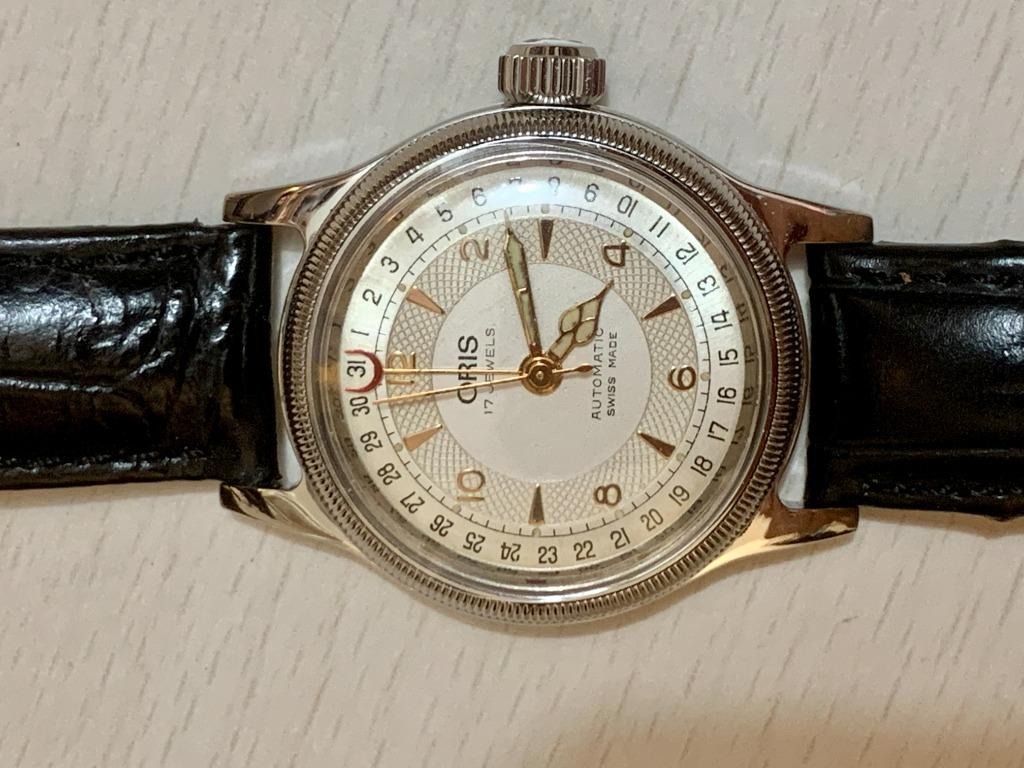 Oris Big Crown Pointer Date Automatic 574-7400B 17 jewels 32mm boy's size, 名牌, 手錶 - Carousell