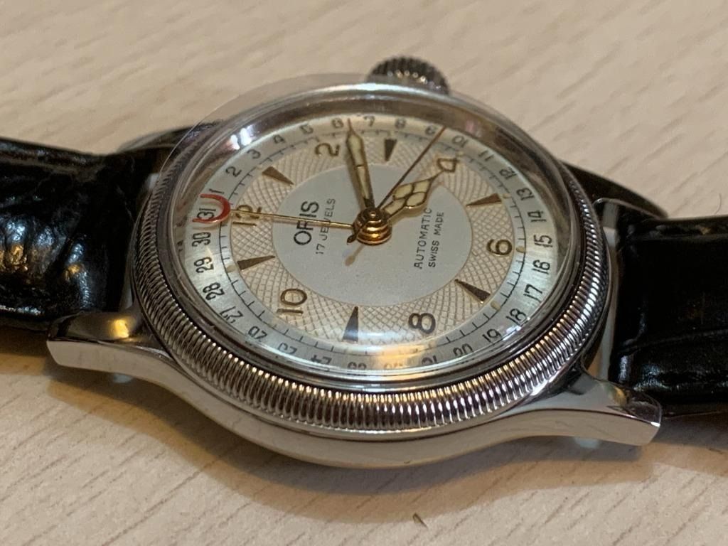 Oris Big Crown Pointer Date Automatic 574-7400B 17 jewels 32mm boy's size, 名牌, 手錶 - Carousell
