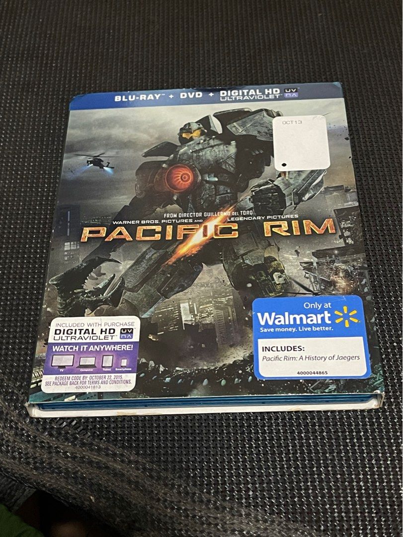 Pacific rim blue Ray DVD, Hobbies & Toys, Music & Media, CDs & DVDs on ...