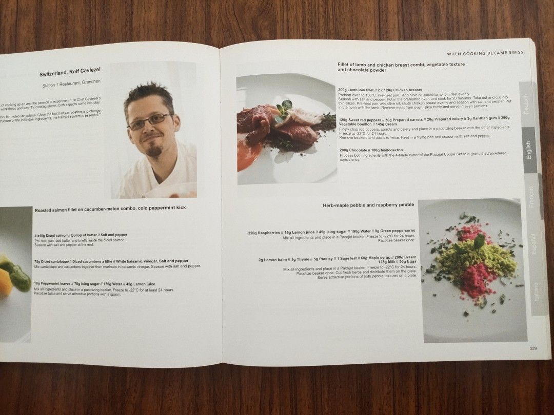 Pacojet manuel and cook book, Hobbies & Toys, Books & Magazines ...