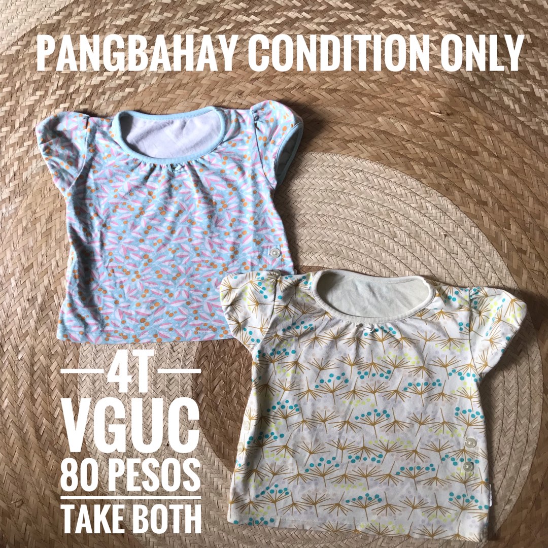 Pangbahay tops for 4 year old girl, Babies & Kids, Babies & Kids ...