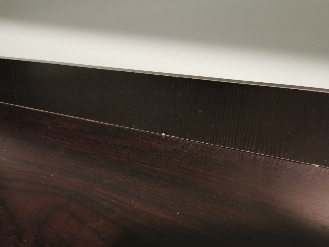 PC Study Table Desk Dark Walnut colour, Furniture & Home Living ...