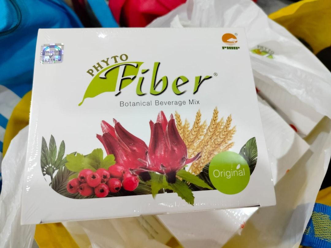 PHHP PHYTO FIBRE 20gm x 15 sachets / Box Lemon/Original with PHYTO ...