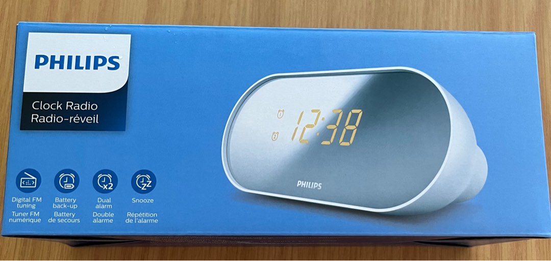 Philips Clock Radio, Audio, Other Audio Equipment on Carousell