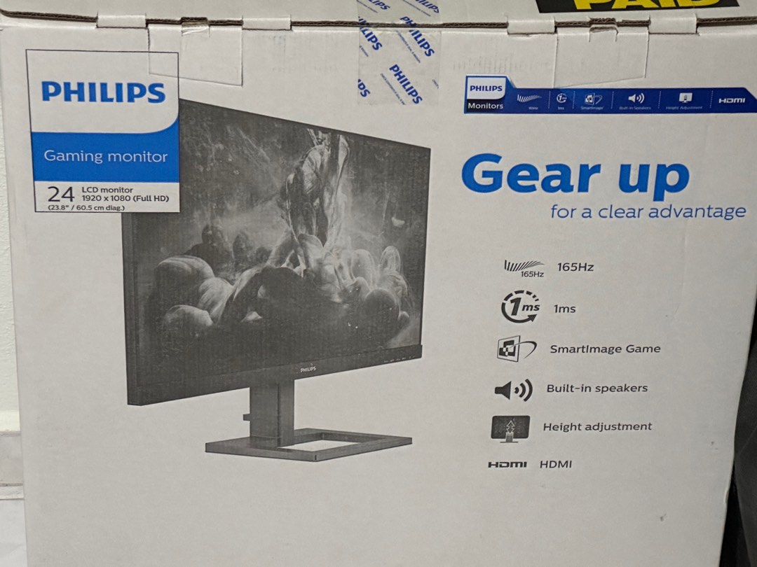 Philips Gaming monitor 242E1GAEZ/69, Computers & Tech, Parts ...