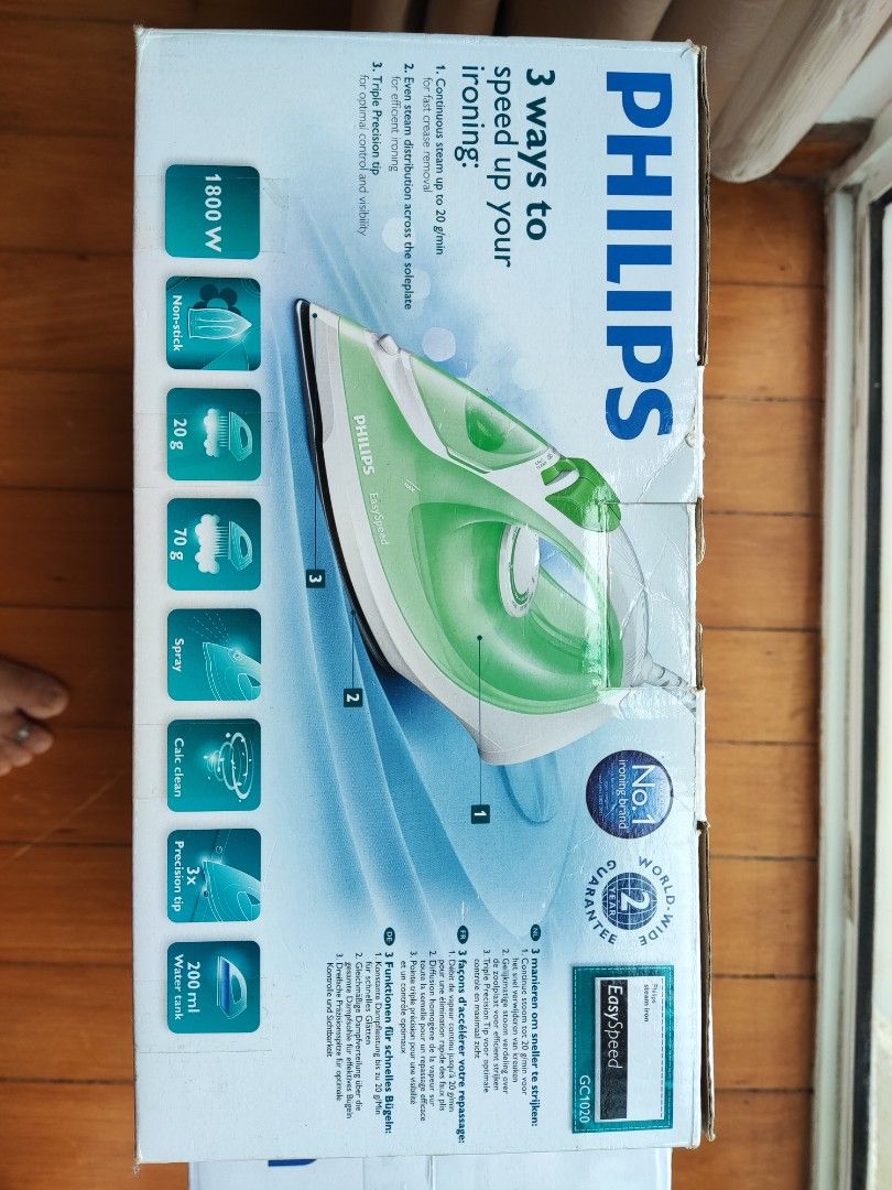 Philips Steam Iron, TV & Home Appliances, Irons & Steamers on Carousell