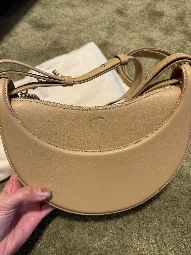 Polene numero dix half moon bag, 名牌, 手袋及銀包 - Carousell
