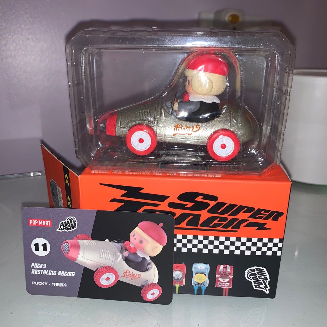 Pop Mart Pop Car Super Track: Pucky Nostalgic Racing on Carousell