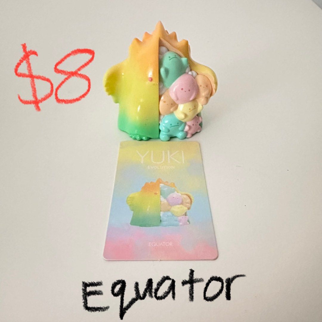 Popmart YUKI SERIES 04 EQUATOR, Hobbies & Toys, Toys & Games on Carousell