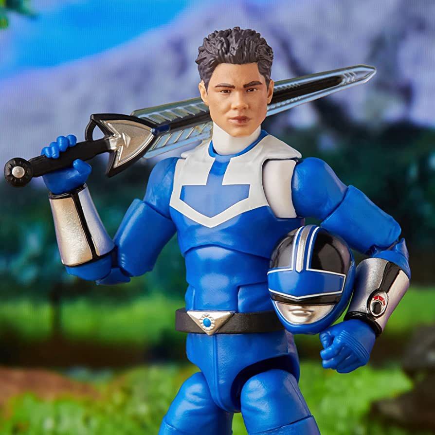 Power Rangers Lightning Collection Time Force Blue Ranger and Vector ...