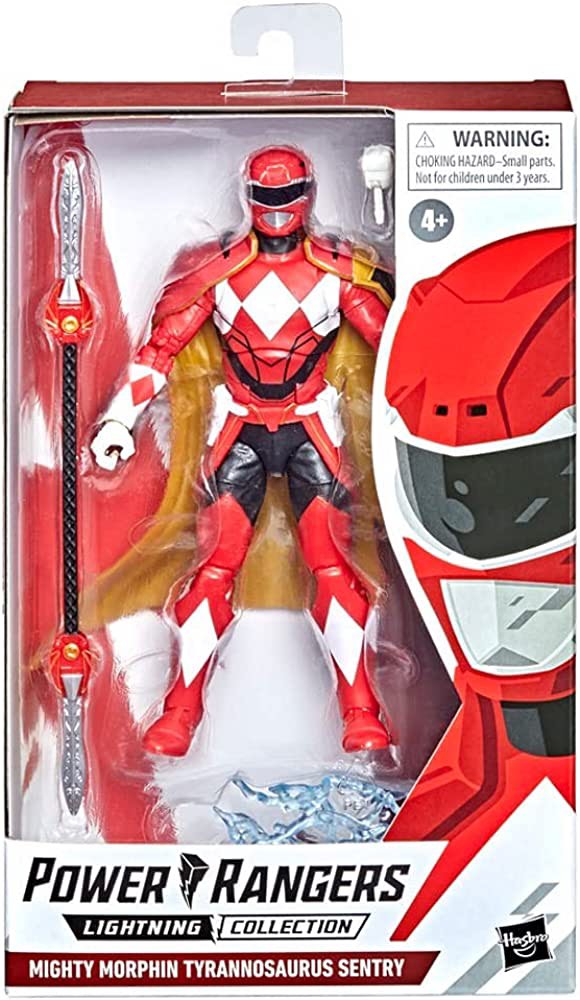 Power Rangers Lightning Collection Mighty Morphin Tyrannosaurus Sentry ...