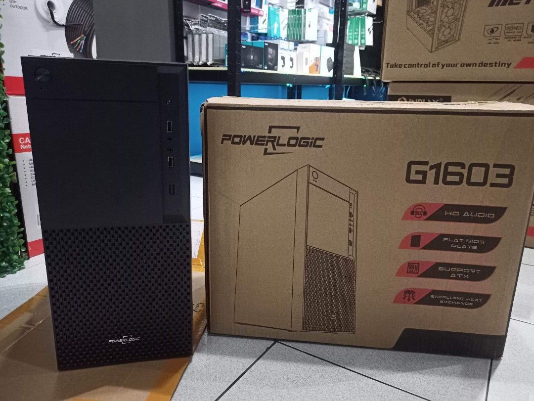Powerlogic G1603 ATX PC Case with 700w PSU, Computers & Tech, Parts & Accessories, Computer ...