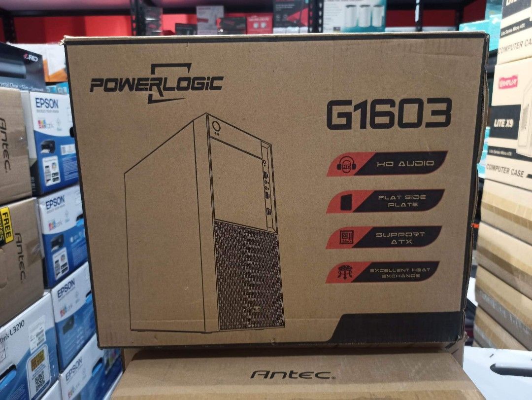 Powerlogic G1603 ATX PC Case with 700w PSU, Computers & Tech, Parts & Accessories, Computer ...