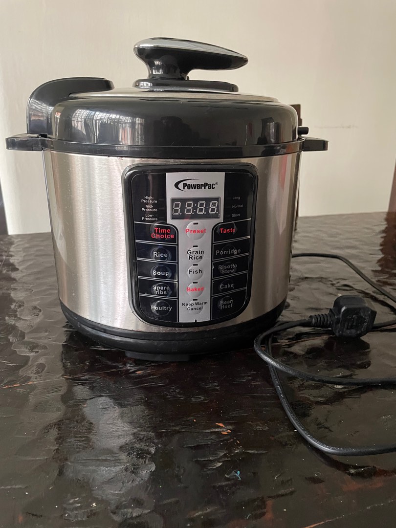PowerPac Pressure Cooker 5L, TV & Home Appliances, Kitchen Appliances ...