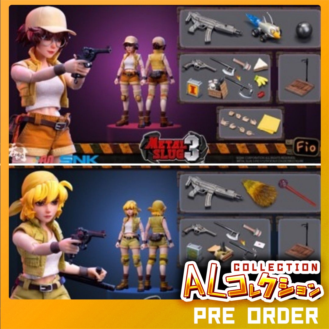 *pre order* Tunshi Studio 1/12 Metal Slug Wave 2 Fio, Eri, Hobbies ...