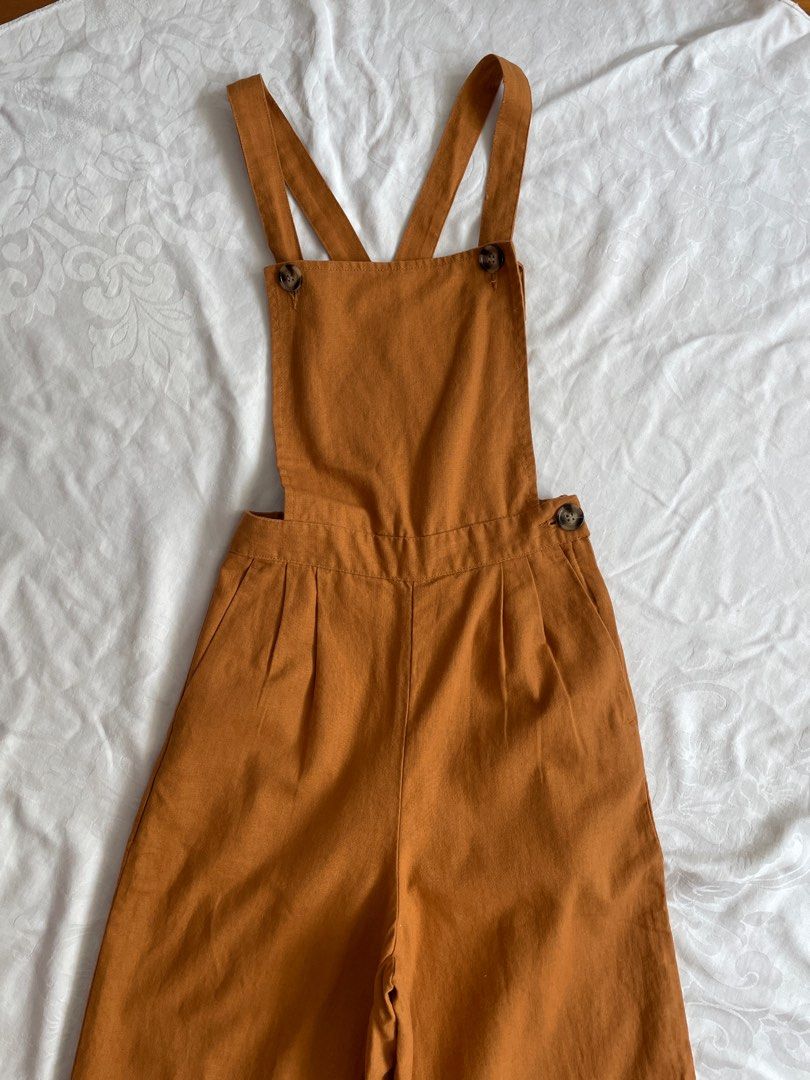 Princess Highway Katie Overalls (Gold Yellow), Women's Fashion, Dresses ...