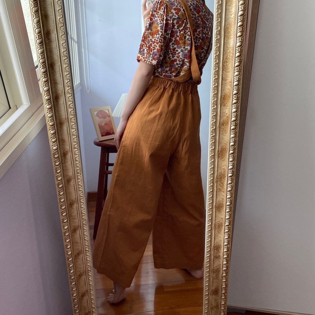 Princess Highway Katie Overalls (Gold Yellow), Women's Fashion, Dresses ...