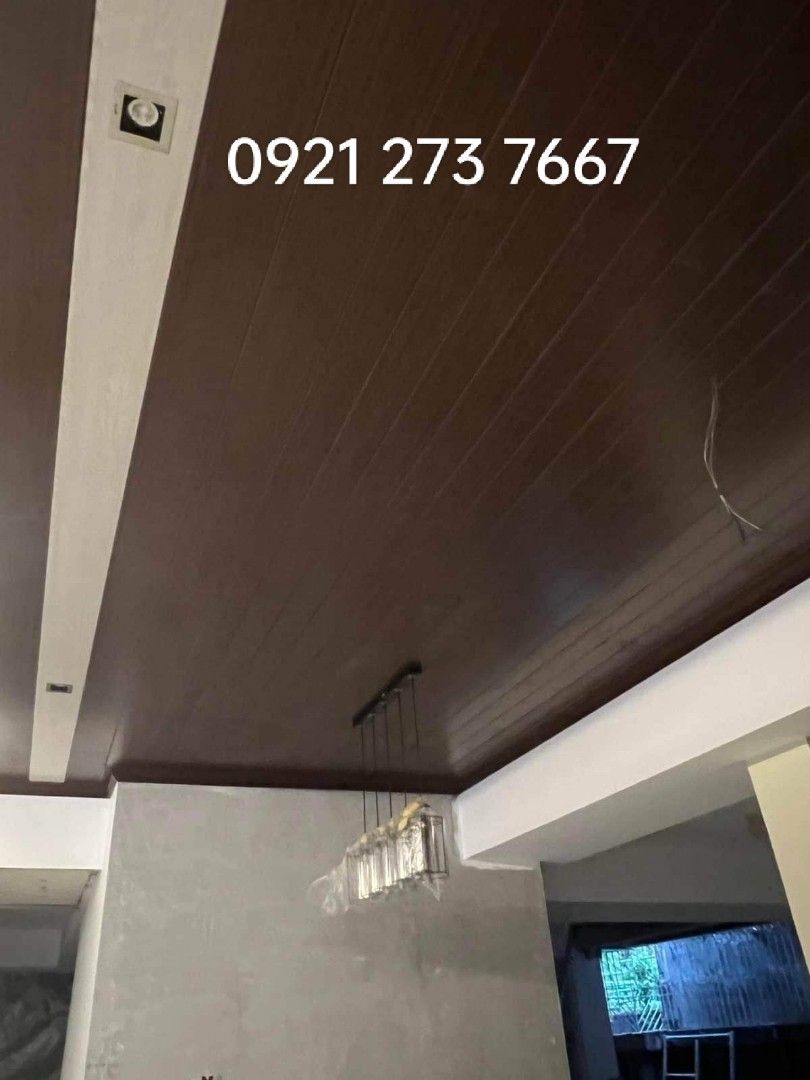 PVC Ceiling Panels, Spandrel, eaves, kisame, hornitex, optima, knauf ...