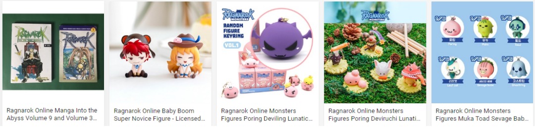 Ragnarok Online Monsters Licensed Action Figures by Gravity, Hobbies ...