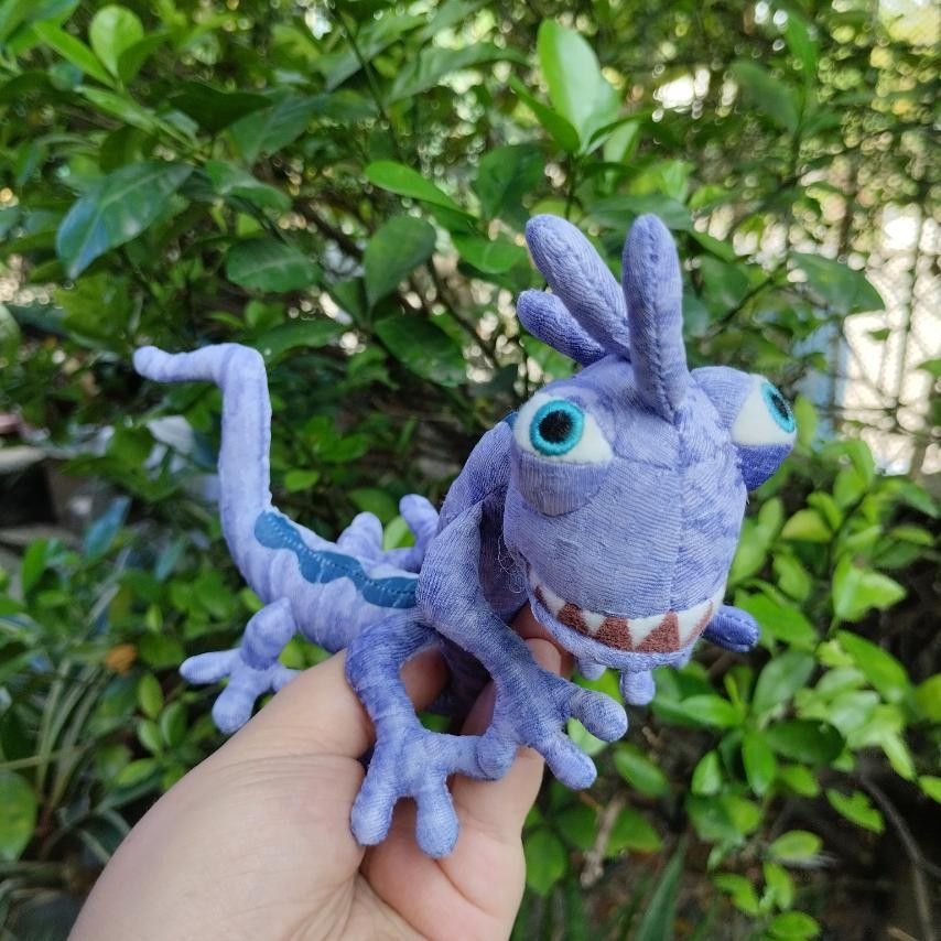 DISNEY Monsters INC RAndall Boggs Plush Toy, Hobbies & Toys, Toys ...