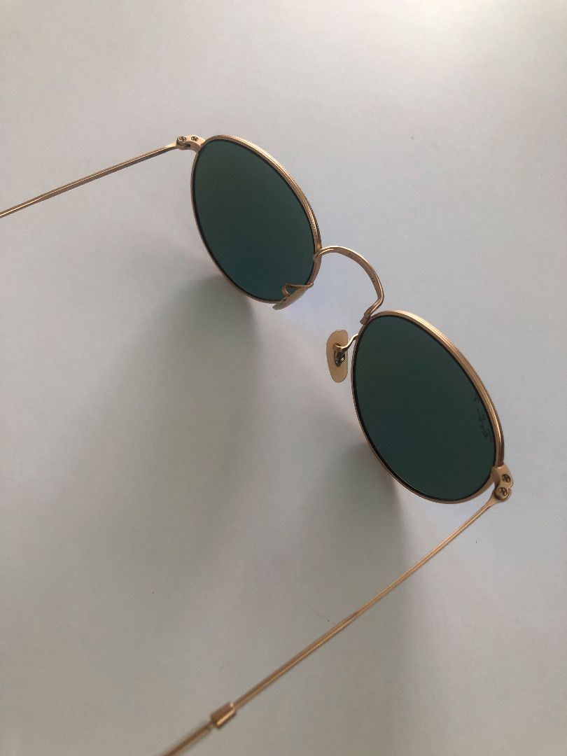 Ray-Ban Round Flash Sunglasses on Carousell