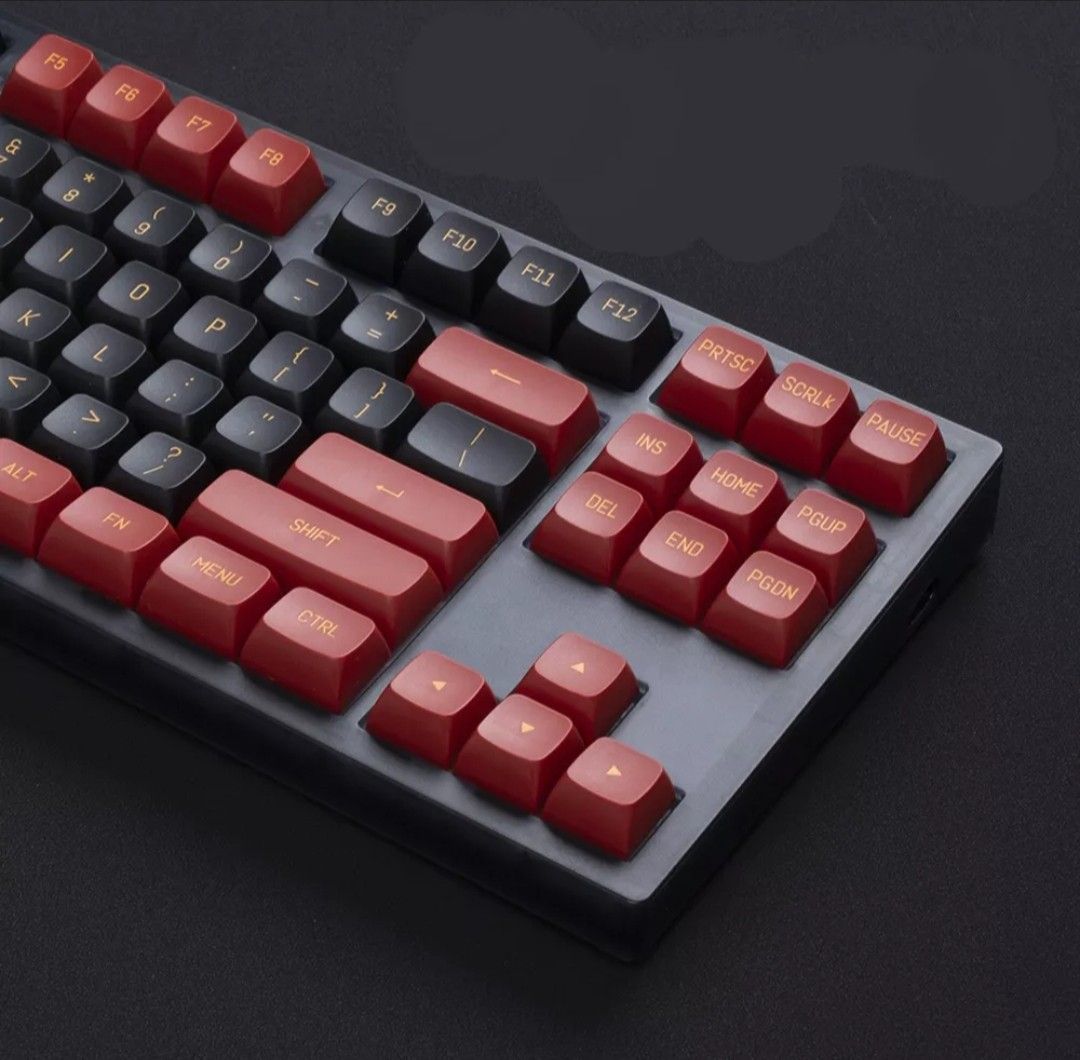 Red Samurai Keycaps (150 keys), Video Gaming, Gaming Accessories, Cases ...