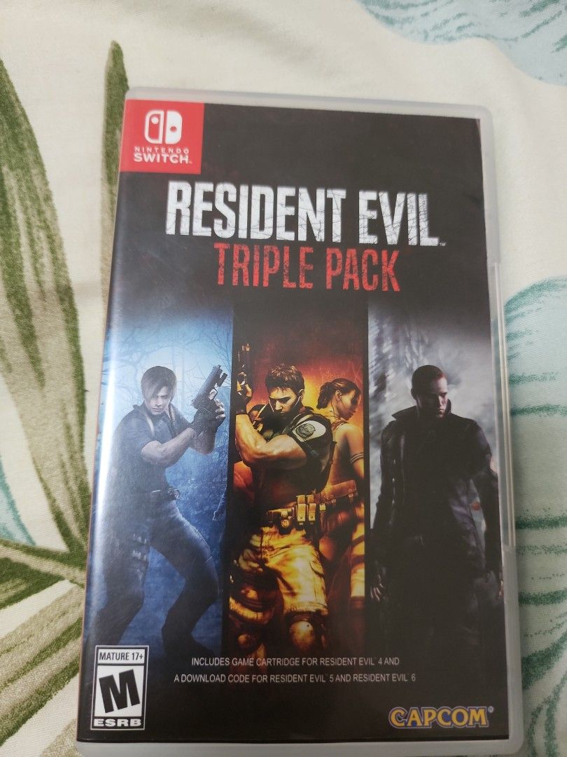 Resident Evil:Triple pack, Video Gaming, Video Games, Nintendo on Carousell