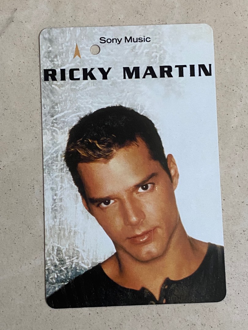 Ricky Martin SMRT card, Hobbies & Toys, Memorabilia & Collectibles ...