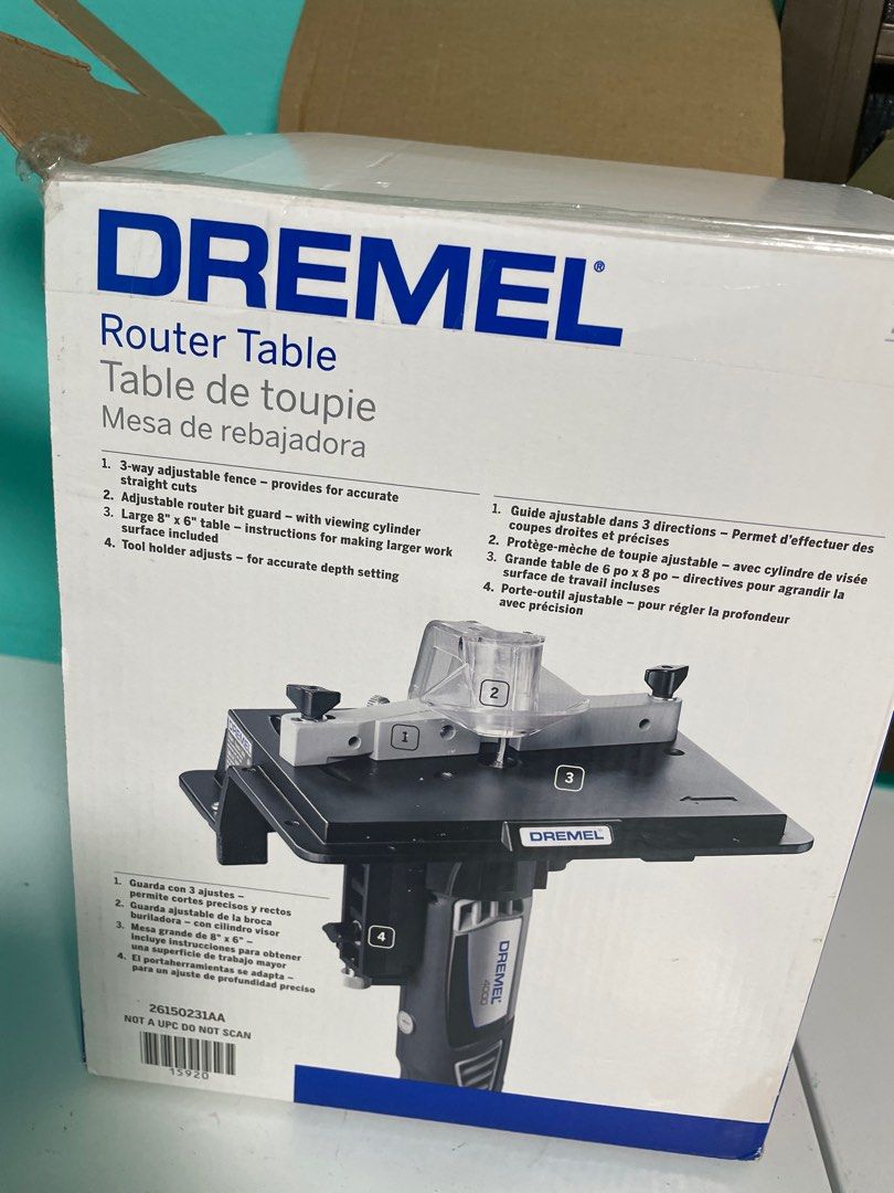 Dremel Router Table, Furniture & Home Living, Home Decor, Other Home ...
